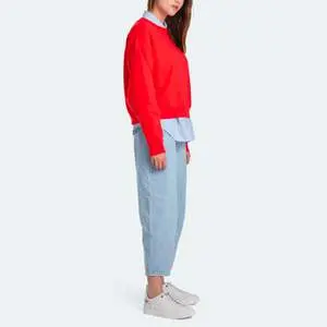 LEVI'S Round Neck Long Sleeve Hoodie