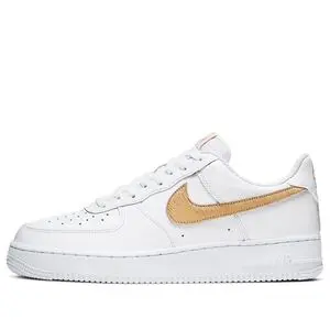 Nike Force 1 Low "club Gold Swoosh - White/yellow