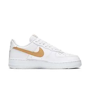 Nike Force 1 Low "club Gold Swoosh - White/yellow