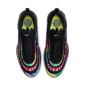 Nike Max 97 Golf "tie-dye Alternate" Sneakers - Black/blue/red