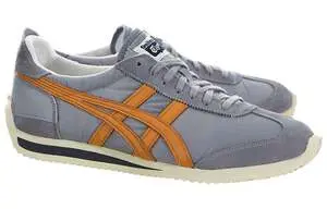 Onitsuka Tiger California 78 Vintage Grey Orange Sneakers - Grey/orange/white