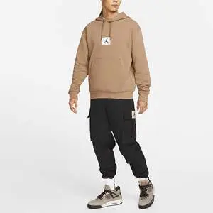 JORDAN Air Statement Logo Hoodie - Brownbrown