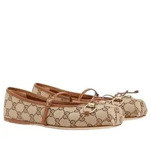 Gucci 26 Horsebit Ballet Flat