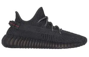 Adidas Yeezy Boost 350 V2 Athletic Sneakers - Black/black