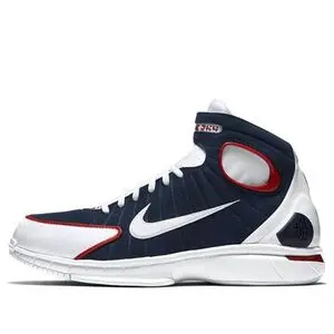 Nike Zoom Huarache 2k4 "olympics" High Top Sneakers - White/blue/red
