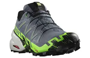 SALOMON Speedcross 6 Athletic Sneakers - Gray/green