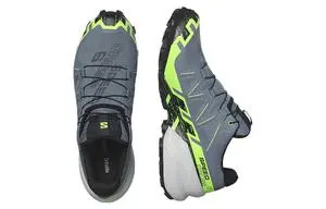 SALOMON Speedcross 6 Athletic Sneakers - Gray/green