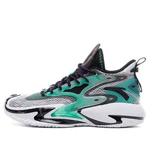 ANTA Shock The Game 5 Shoes 'crazy Tide - Back/white/green