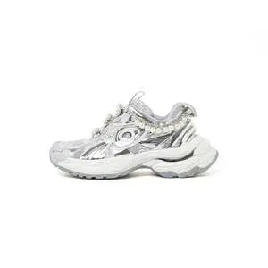 OLD ORDER Turbo Gt Pearl Embellished Lace-up Sneakers