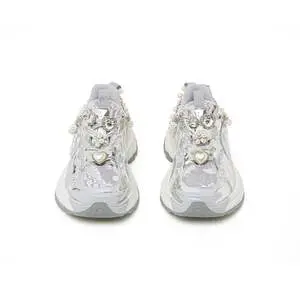 OLD ORDER Turbo Gt Pearl Embellished Lace-up Sneakers