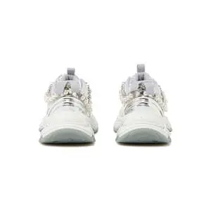 OLD ORDER Turbo Gt Pearl Embellished Lace-up Sneakers