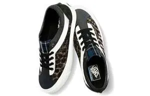 VANS Bold Ni Leopard Print Sneakers - Black/gray
