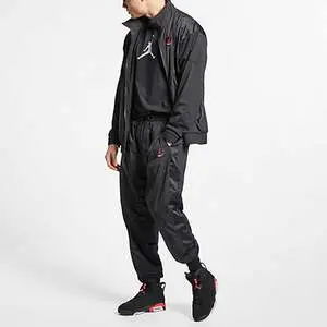 JORDAN Sports Stand Collar Windproof Woven Jacket