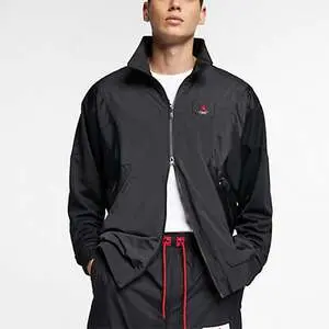 JORDAN Sports Stand Collar Windproof Woven Jacket