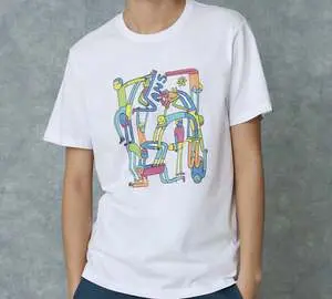 VANS Otw Lickpalik Cartoon Printing Short Sleeve Couple Style