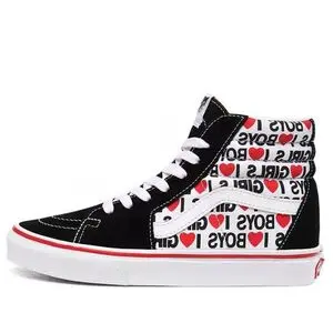 VANS Sk8-hi "i Heart" High Top Sneakers - Black