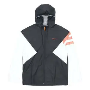 Adidas Neo Casual Zip-up Hooded Jacket - Black
