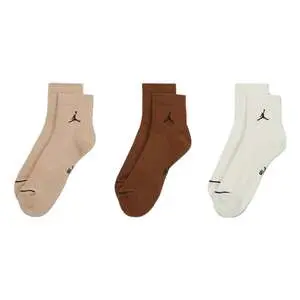 JORDAN Air Everyday Ankle Socks 3 Pairs - Multi-color