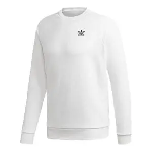 Adidas Originals Casual Sports Pullover Round Neck - White