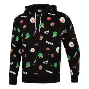 PUMA Graphic Print Pullover Hoodie