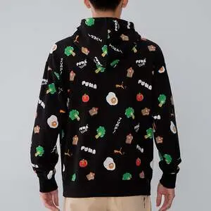 PUMA Graphic Print Pullover Hoodie