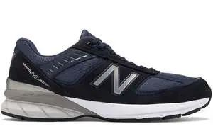 NEW BALANCE 990v5 Made In Usa Athletic Sneakers - Blue