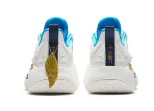 ANTA Kai 1 'playoffs White' Athletic Shoes - White/blue