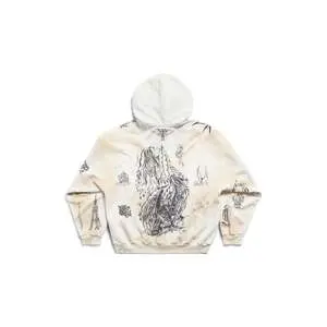 Balenciaga Tat Zip-up Hoodie