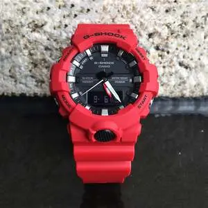 Casio G-shock Analog-digital Watch - Red