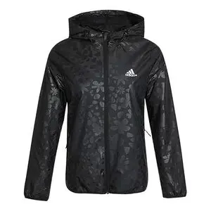 Adidas Logo Embossed Hooded Jacket - Default Color