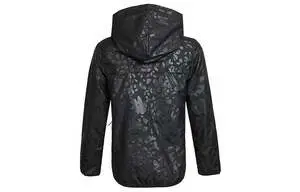 Adidas Logo Embossed Hooded Jacket