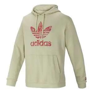 Adidas Originals Logo Pullover Hoodie - Green