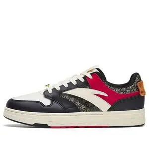 ANTA Streetball Low Sneakers - Black/white/red