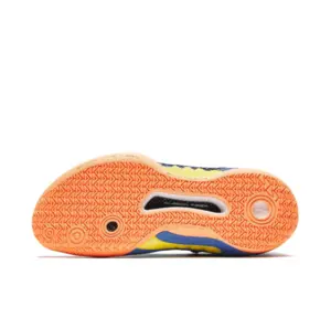 ANTA Shock Wave 5 Pro Canvas Sneakers - Blue/orange