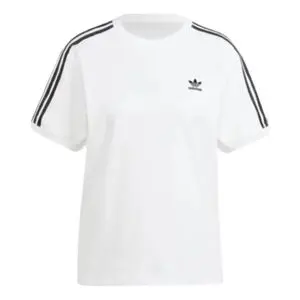 Adidas 3-stripes T-shirt - White/black