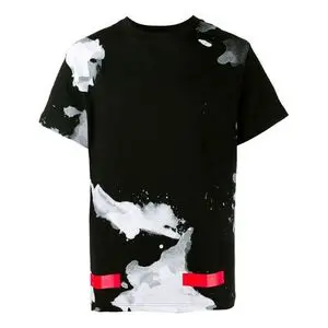 Off-White Splash Ink Short Sleeve - Black