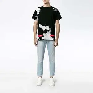 Off-White Splash Ink Short Sleeve - Black