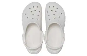 CROCS Classic Baya Platform Slide - White