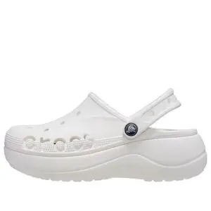 CROCS Classic Baya Platform Slide - White