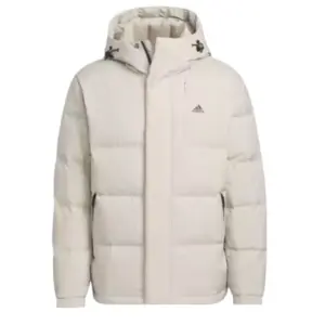 Adidas Hooded Down Jacket - Beige