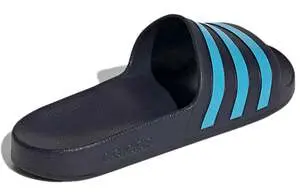 Adidas Adilette Aqua Slides - Black/blue