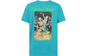 Off-White Mona Lisa Print T-shirt - Blue