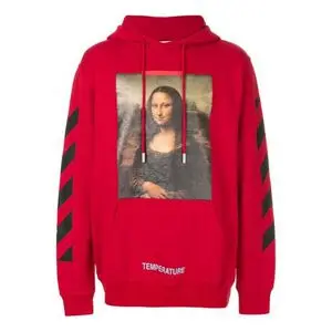 Off-White Mona Lisa Print T-shirt - Red