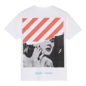 Off-White Mona Lisa Print T-shirt - White