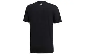 Adidas Comm Tee Logo Printing Sports Knit Short Sleeve