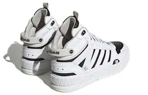 Adidas Neo D-pad Mid Top Sneakers - White/black