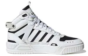 Adidas Neo D-pad Mid Top Sneakers - White/black