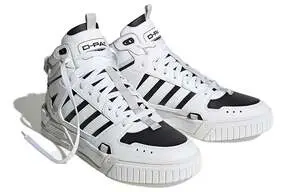 Adidas Neo D-pad Mid Top Sneakers - White/black
