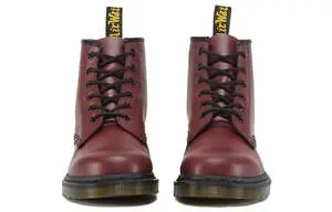 Dr. Martens 101 6-eyelet Boots - Red