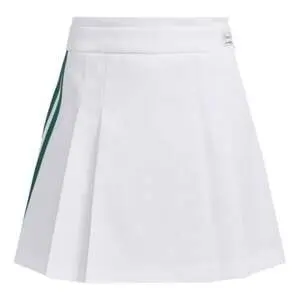 Adidas Pleated Tennis Skirt With Side Stripes